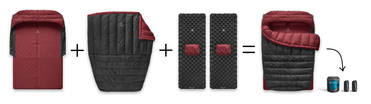 Complete Double Sleep Systems | Build a Zenbivy Double Bed Bundle ...